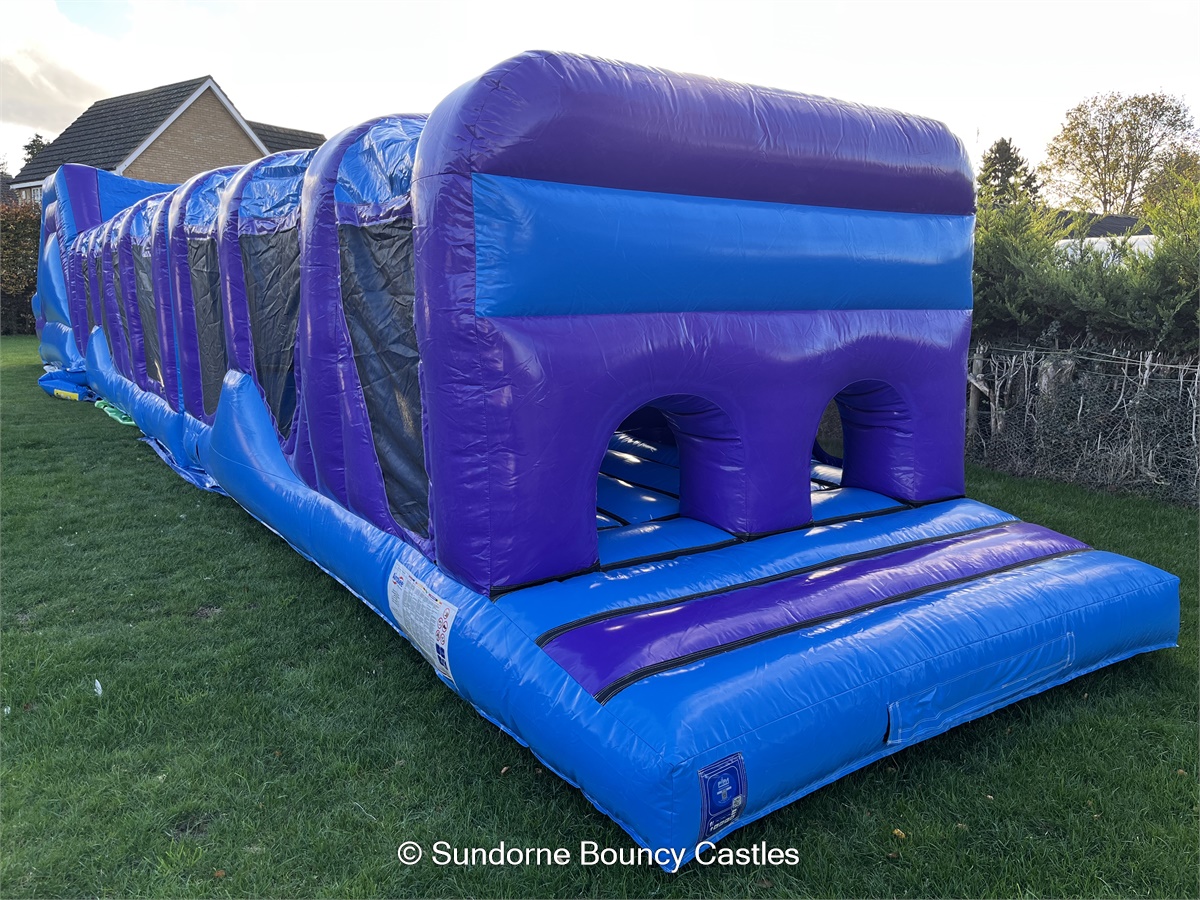 Inflatable Obstacle & Assault Course (3 parts, 65ft) - Bouncy Castle ...