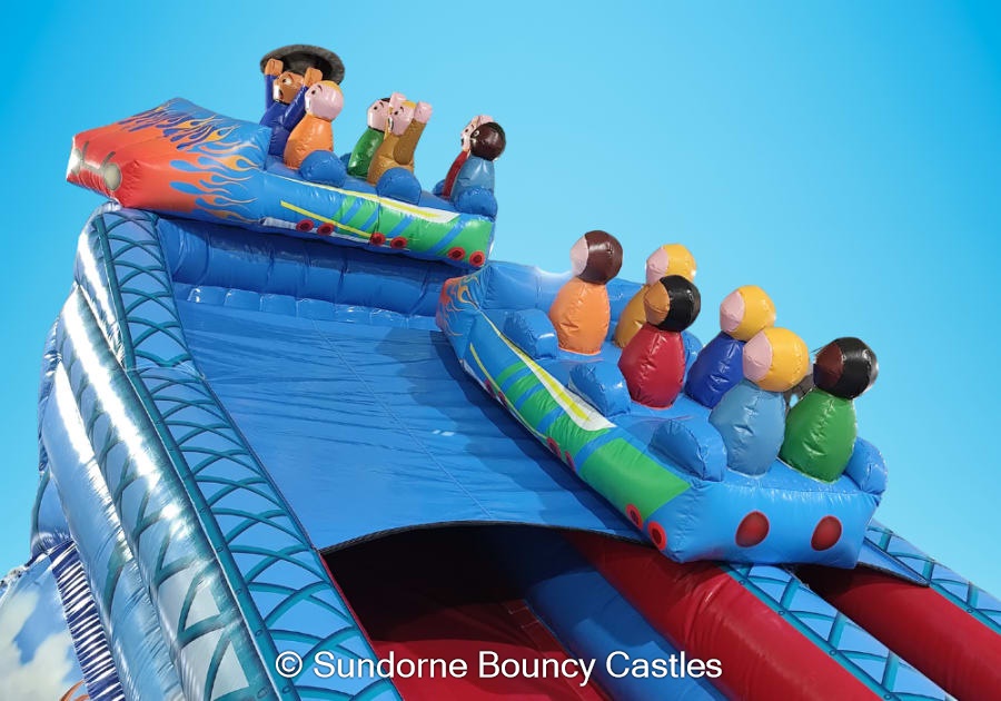 Roller Coaster Inflatable Slide Hire in Bedfordshire & St Neots