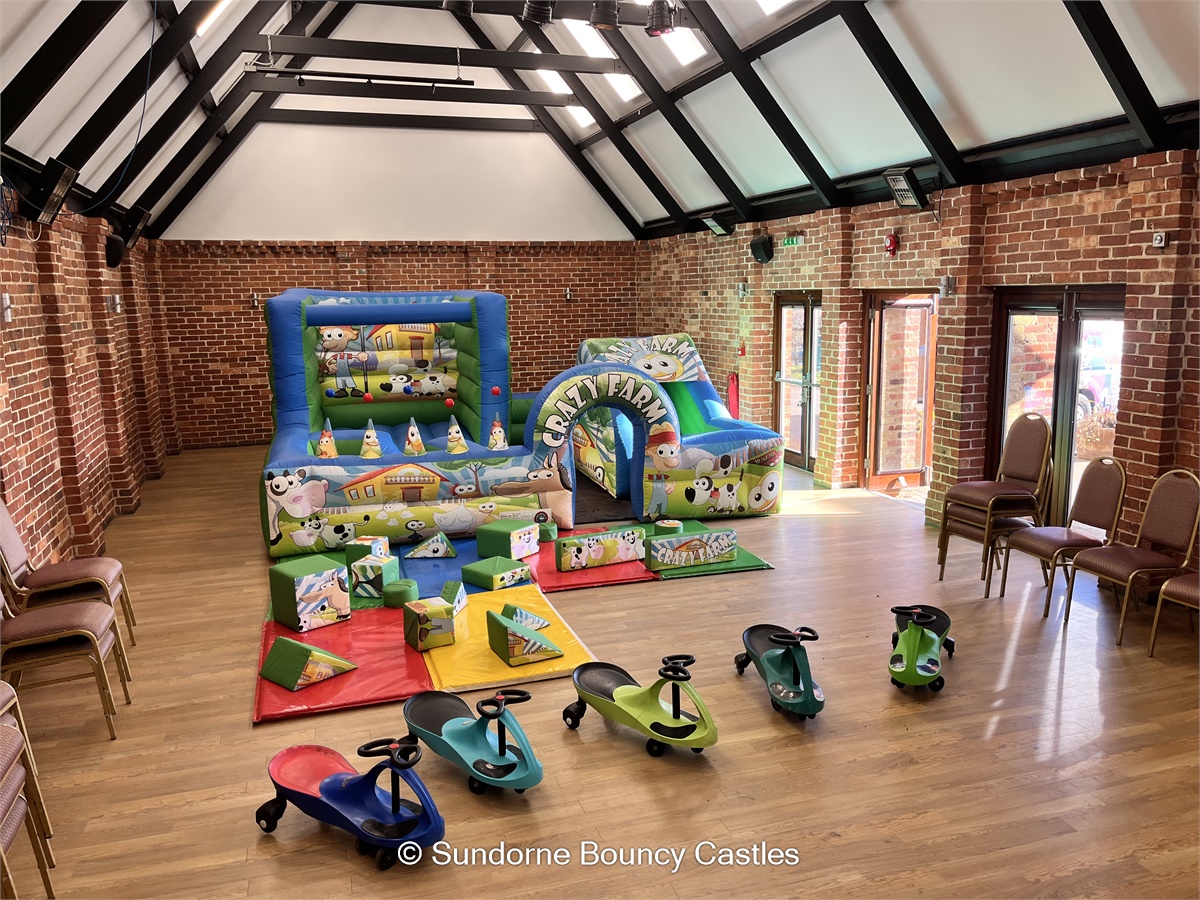 Soft Play, Crazy Farm Play Park & Didicars - Bouncy Castle, Assault ...